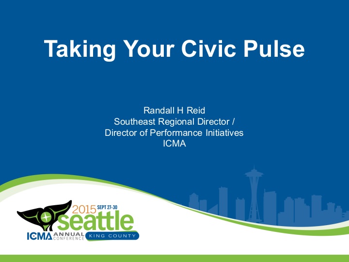 Taking Your Civic Pulse | icma.org
